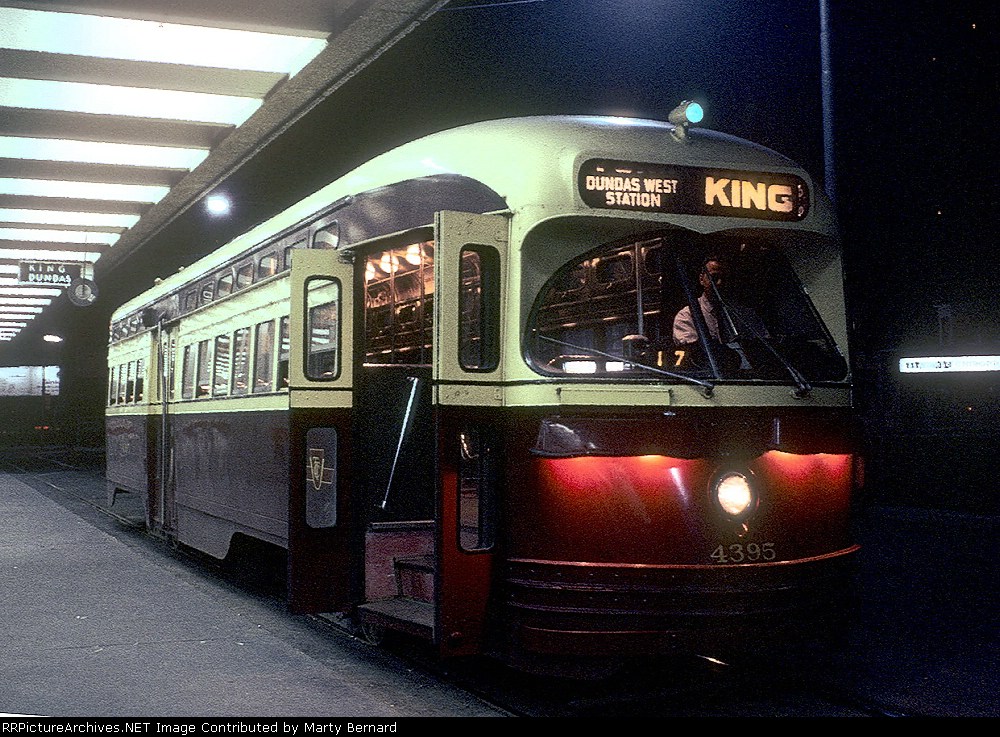 TTC 4395 at Broadview Station